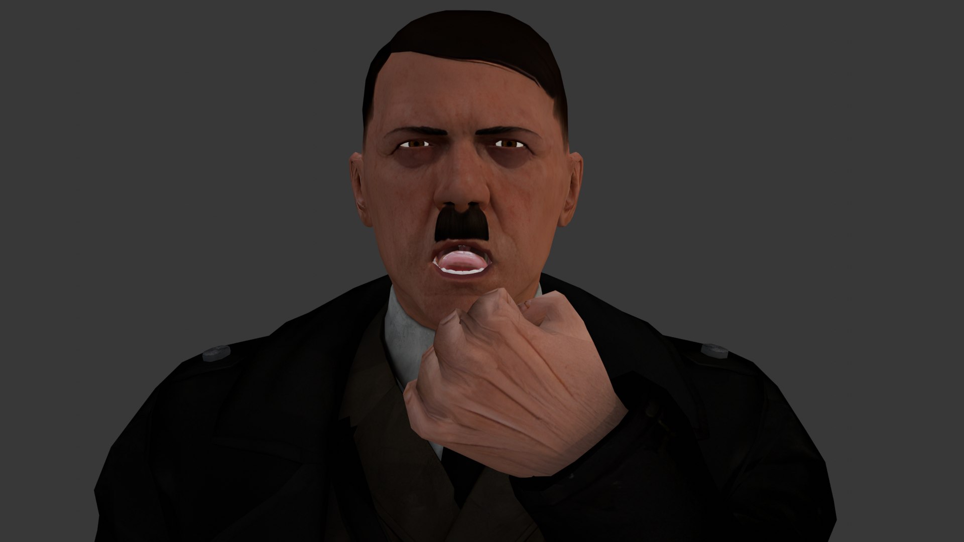 3D Adolf Hitler Model - TurboSquid 2254051