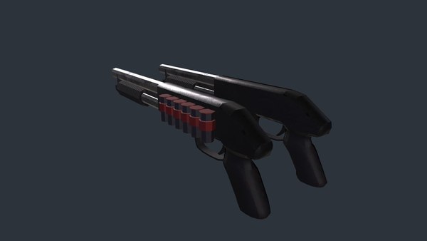 Low poly stylized gun pack model - TurboSquid 1741059