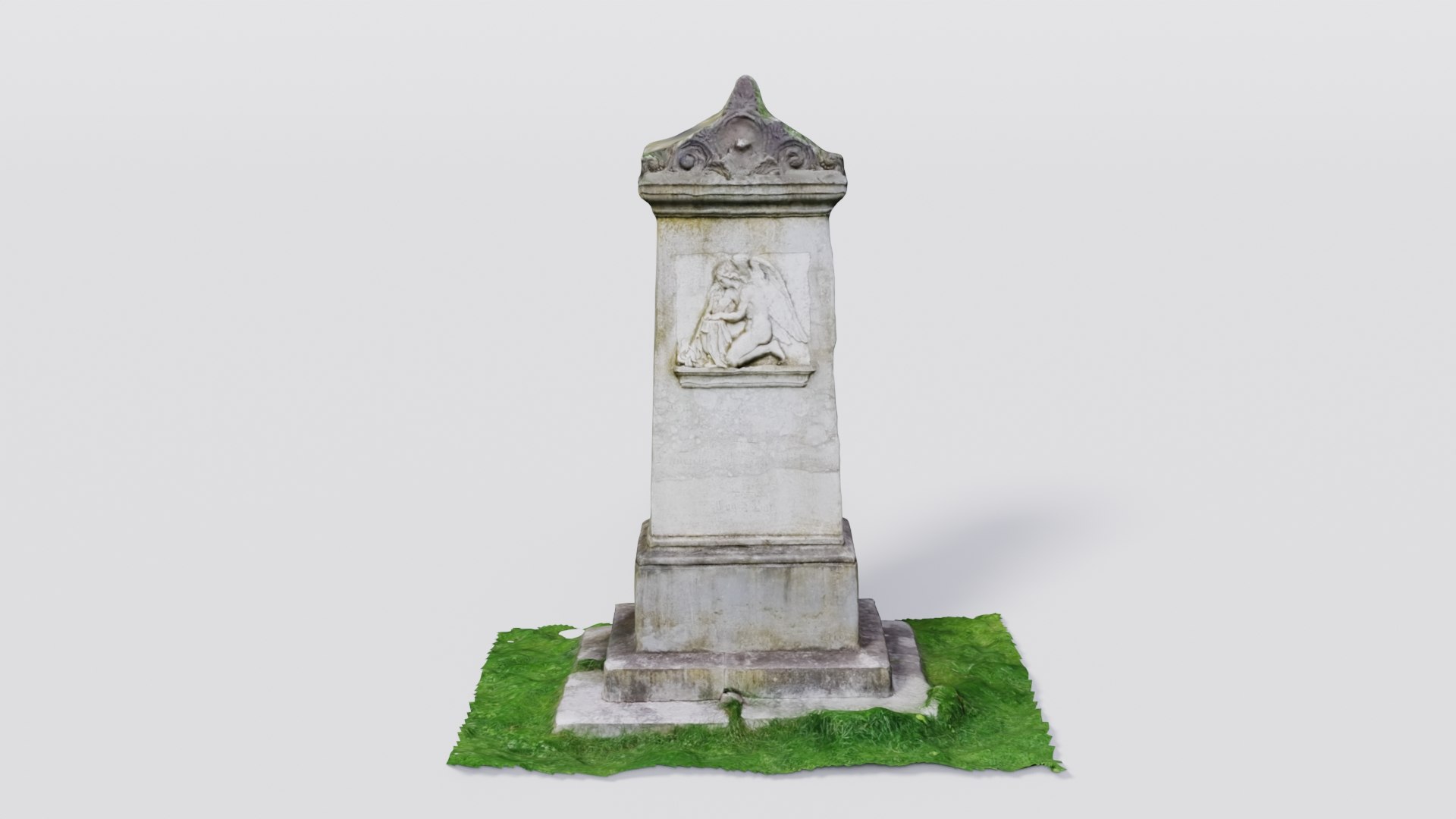 3D Model Historic Gravestone Model - TurboSquid 2091066