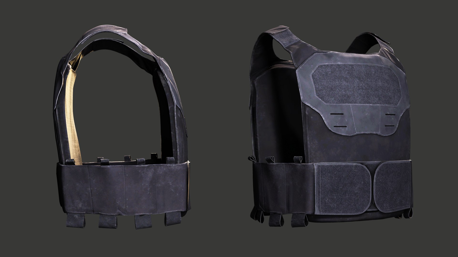 3D Modern Military Armor Vest - Realistic 3D Model Model - TurboSquid ...