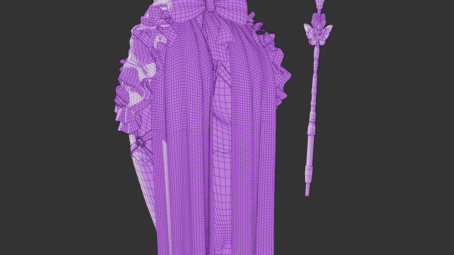 Anime Fantasy Sorceress Nienke Rigged 3D model - TurboSquid 1891767