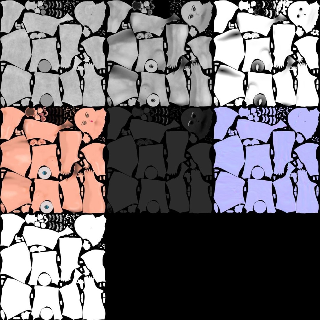 Anime Fantasy Sorceress Nienke Rigged 3D model - TurboSquid 1891767