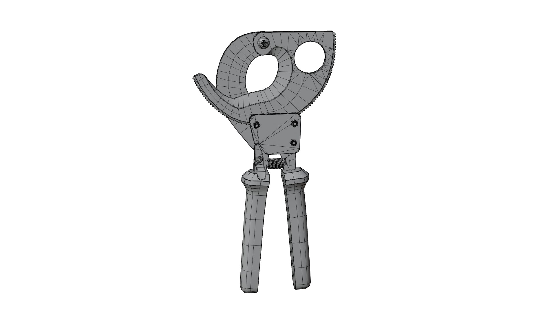 Ratchet Wire Cutters 3D Model - TurboSquid 2136872