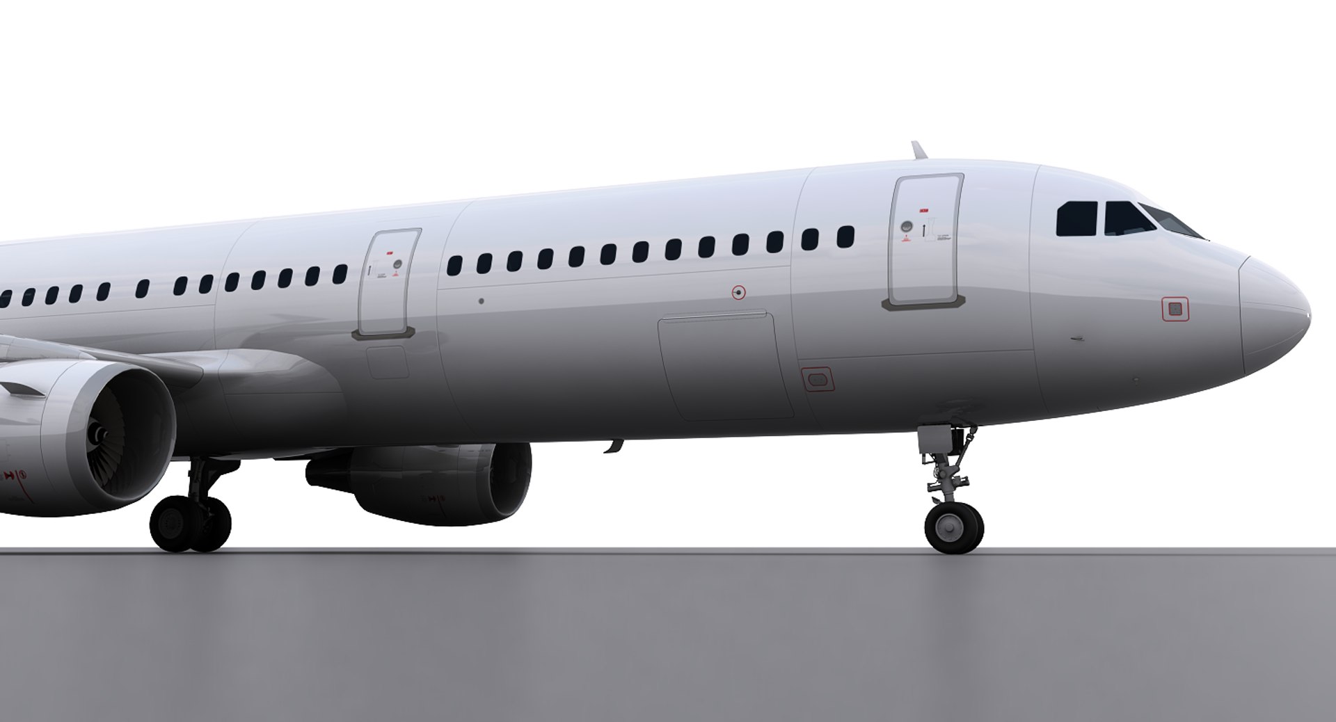 A321 Generic 3d Model