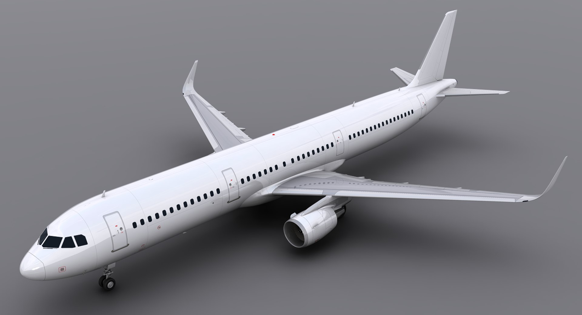 A321 Generic 3d Model