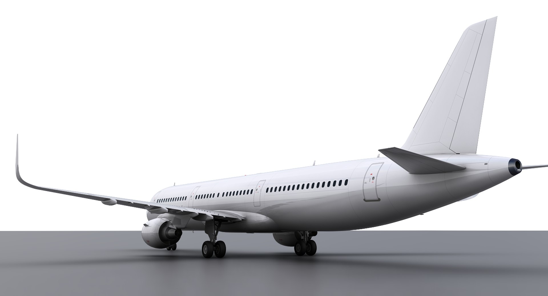 A321 Generic 3d Model