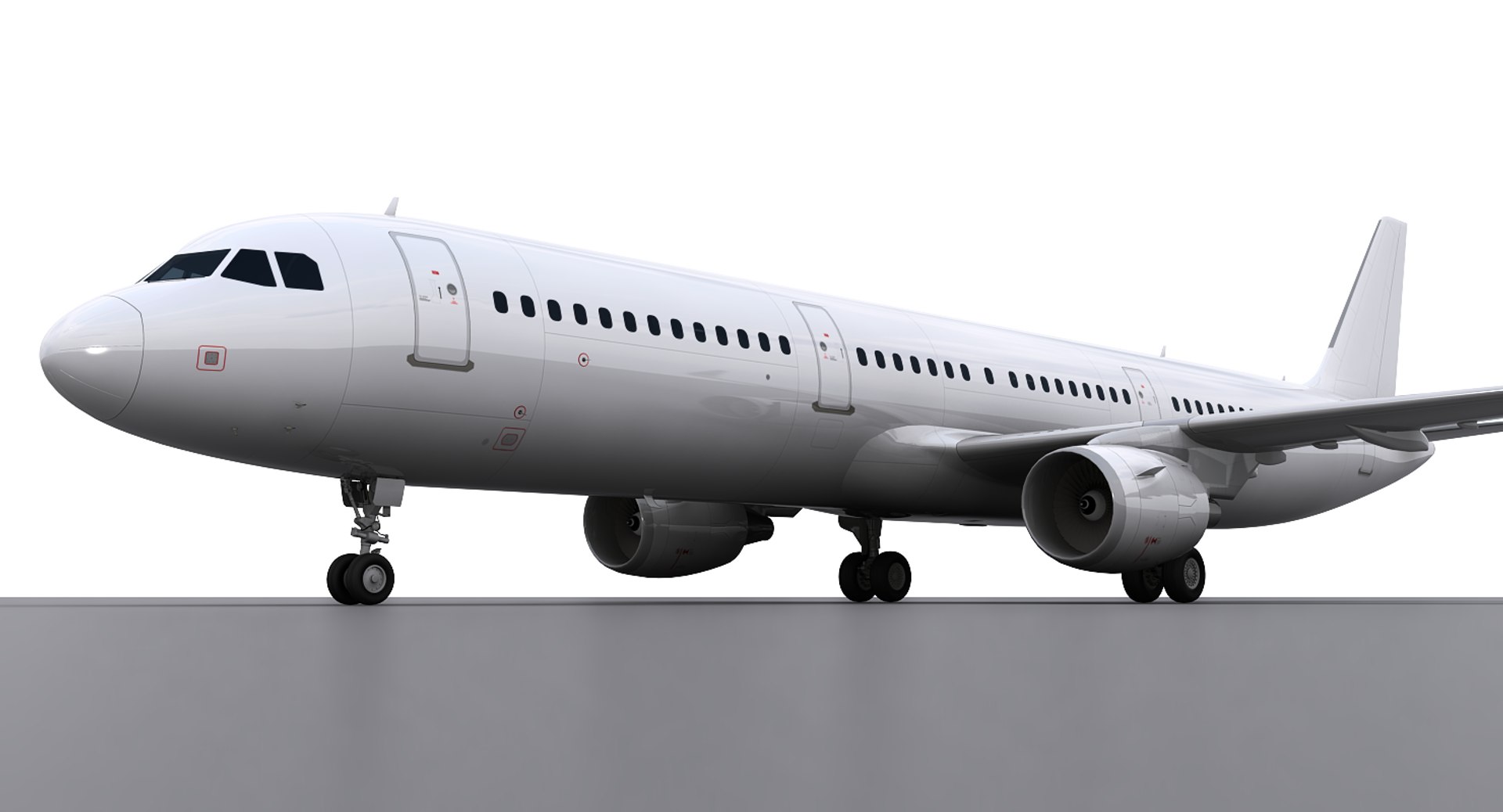 A321 Generic 3d Model
