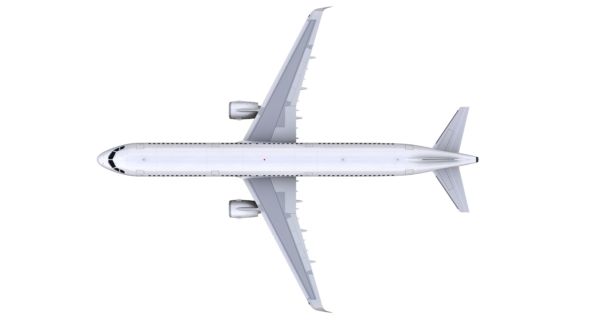 a321 generic 3d model
