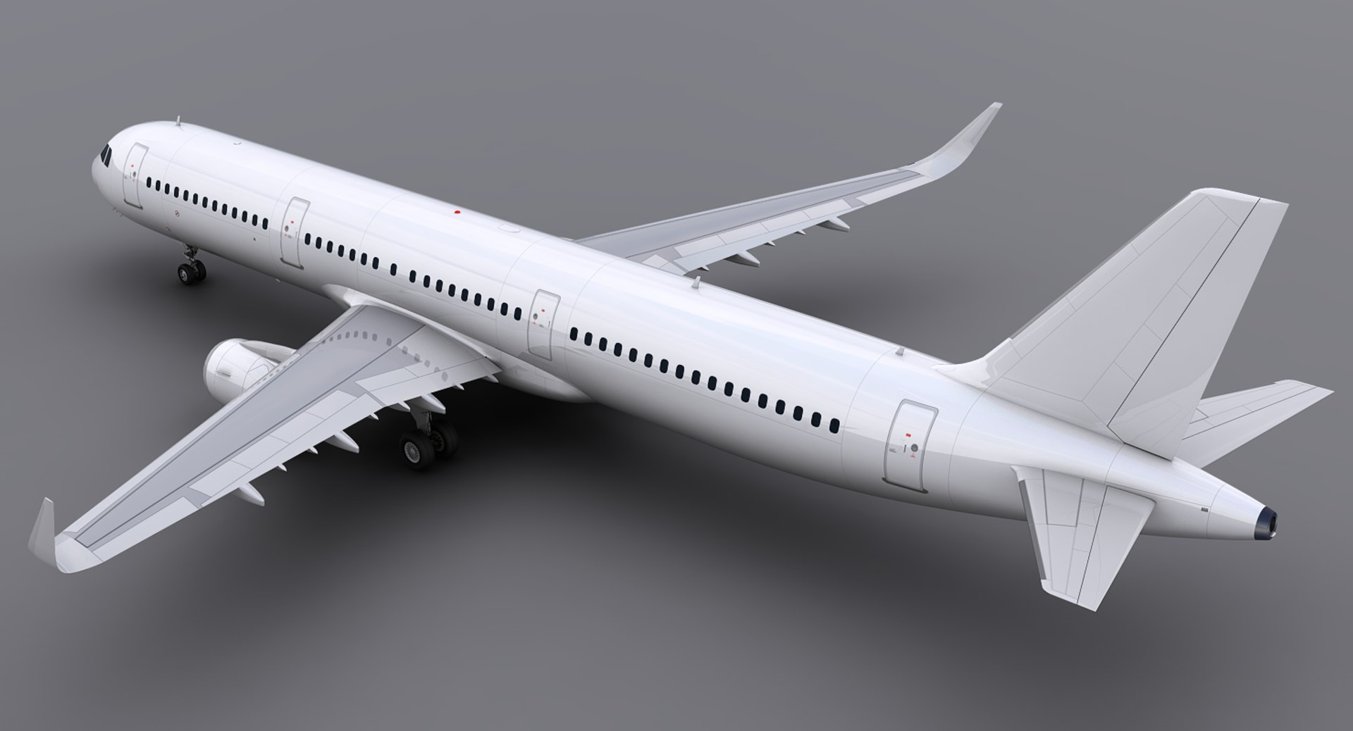 A321 Generic 3d Model