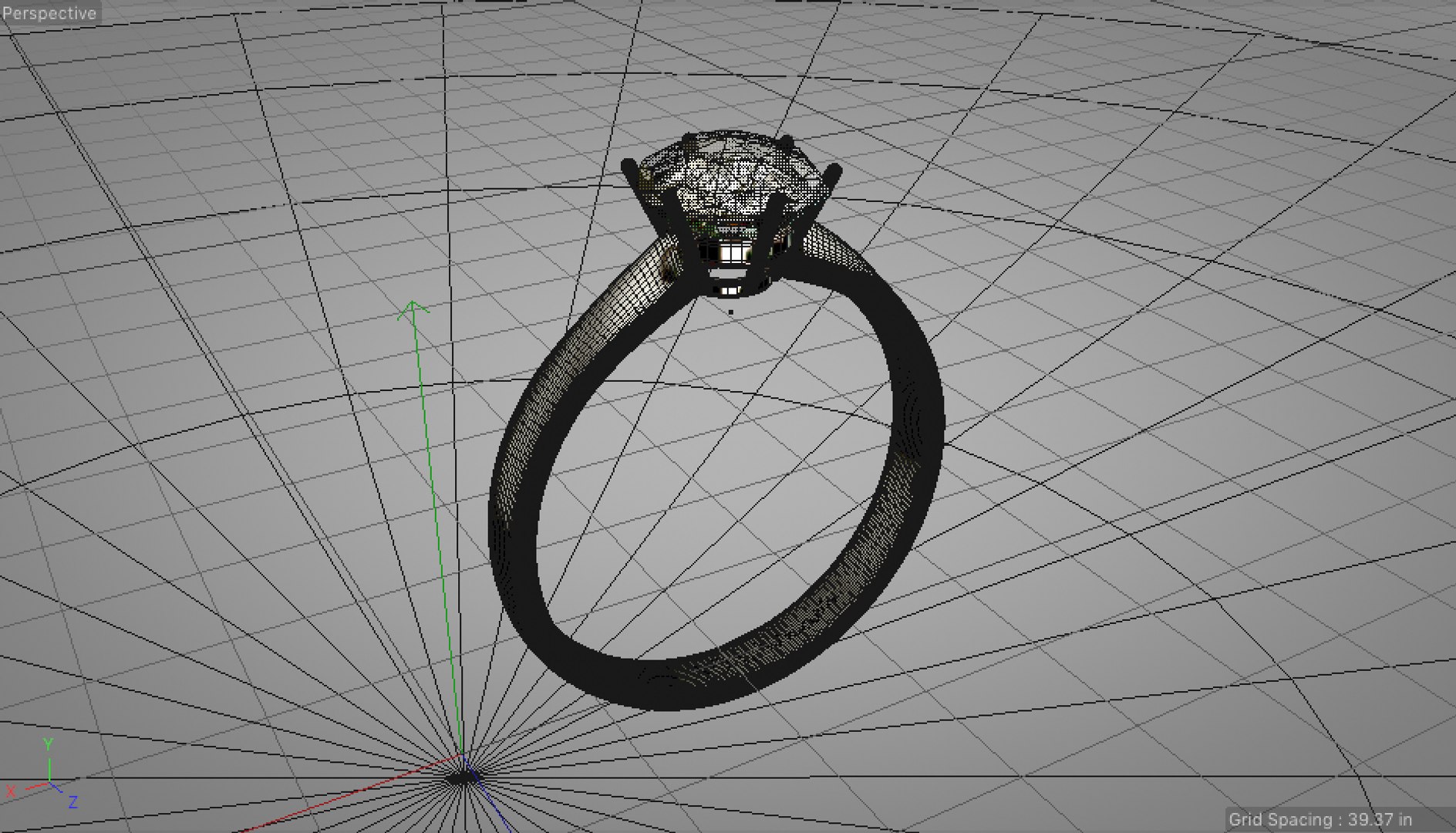 3D Diamond Ring - TurboSquid 1374815