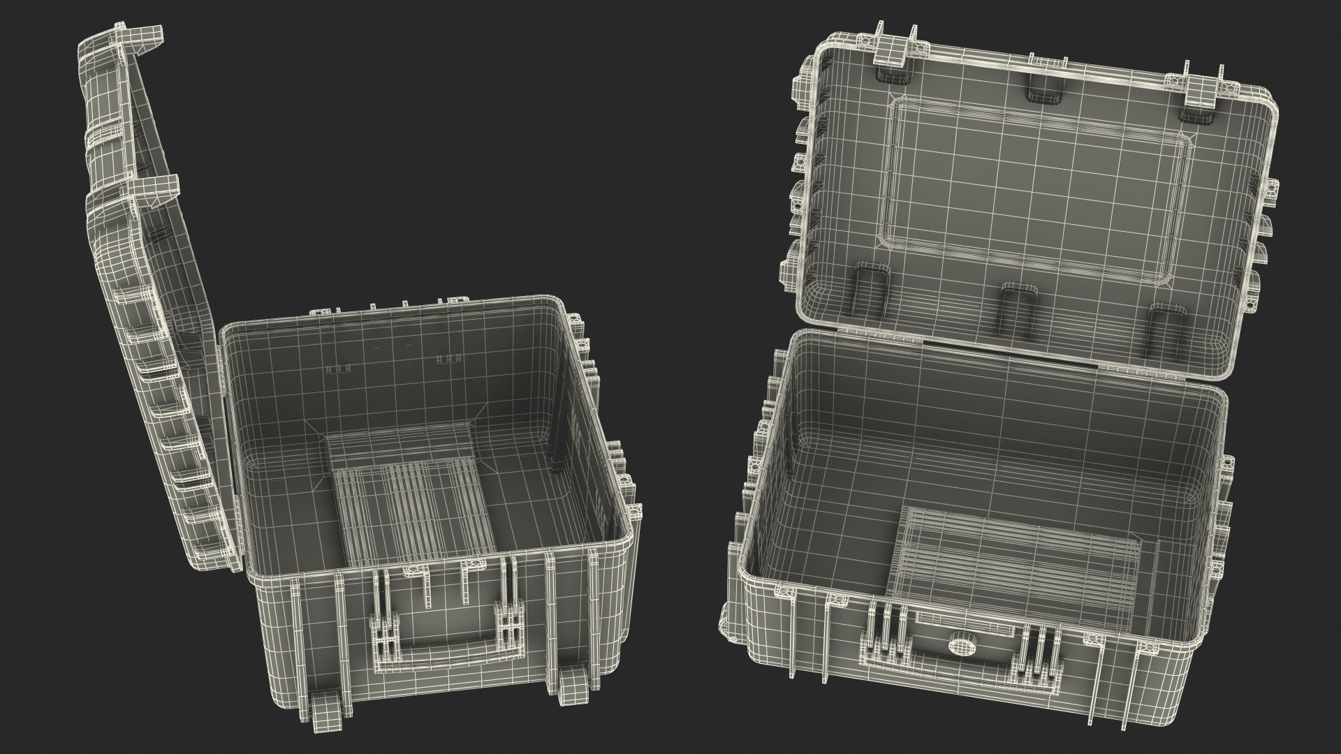 3D UAV Ground Control Station Case Empty - TurboSquid 1741383