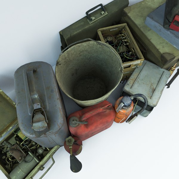 3D old tools model - TurboSquid 1283147