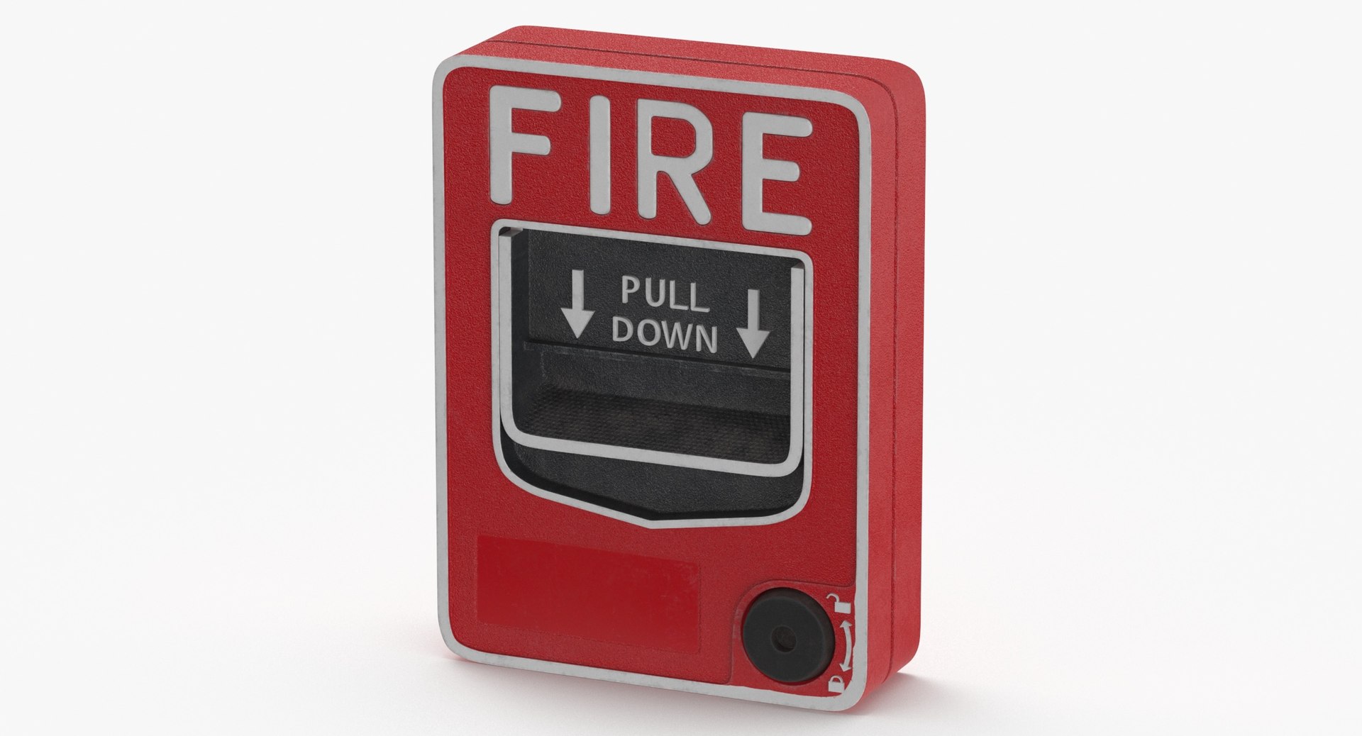 3D Fire Pull Clean Model - TurboSquid 1882709