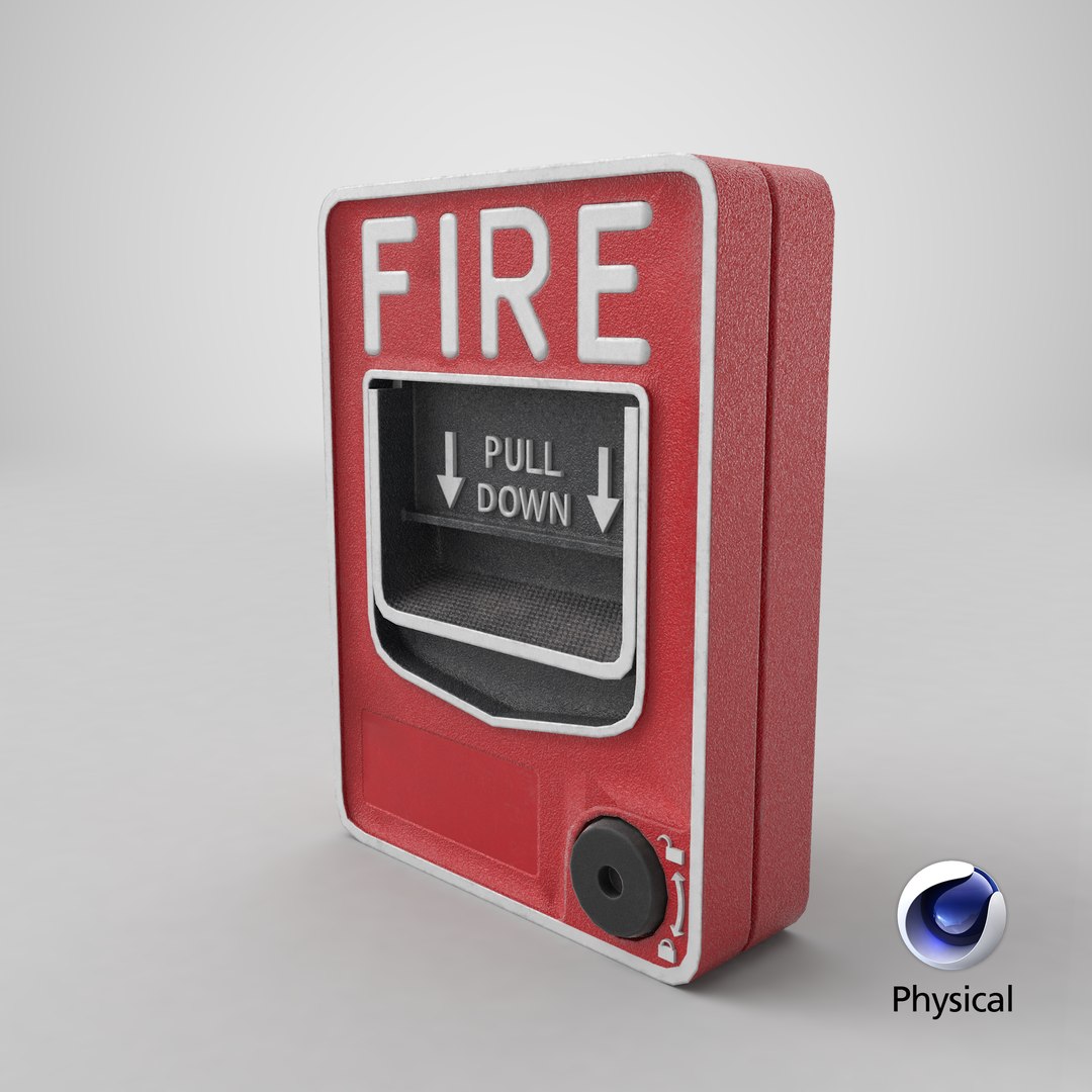 3D Fire Pull Clean Model - TurboSquid 1882709