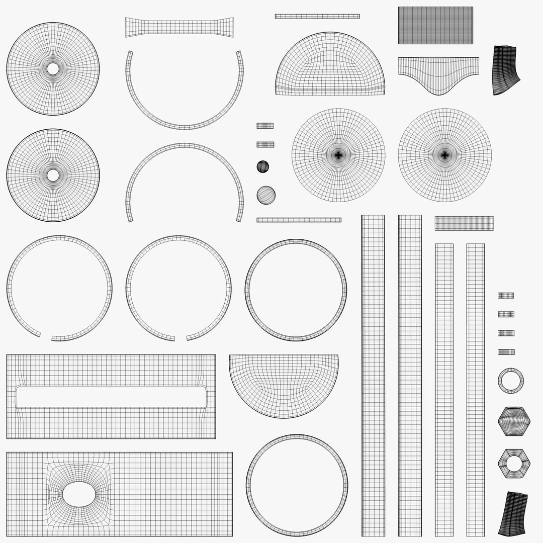 Trolley Wheel 2 3D Model - TurboSquid 1747384