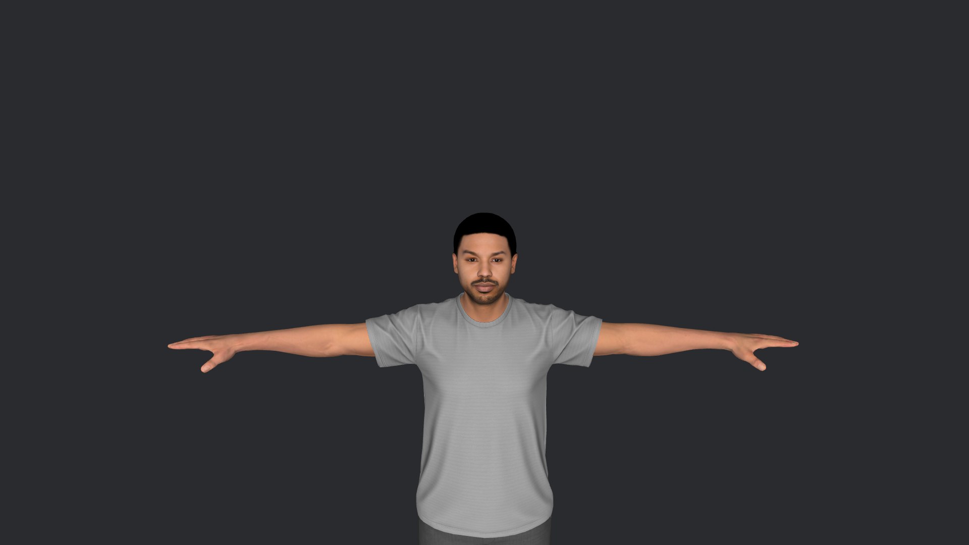 Michael B Jordan Hyper Realistic Full Body Fully Rigged 3D Character 3D ...