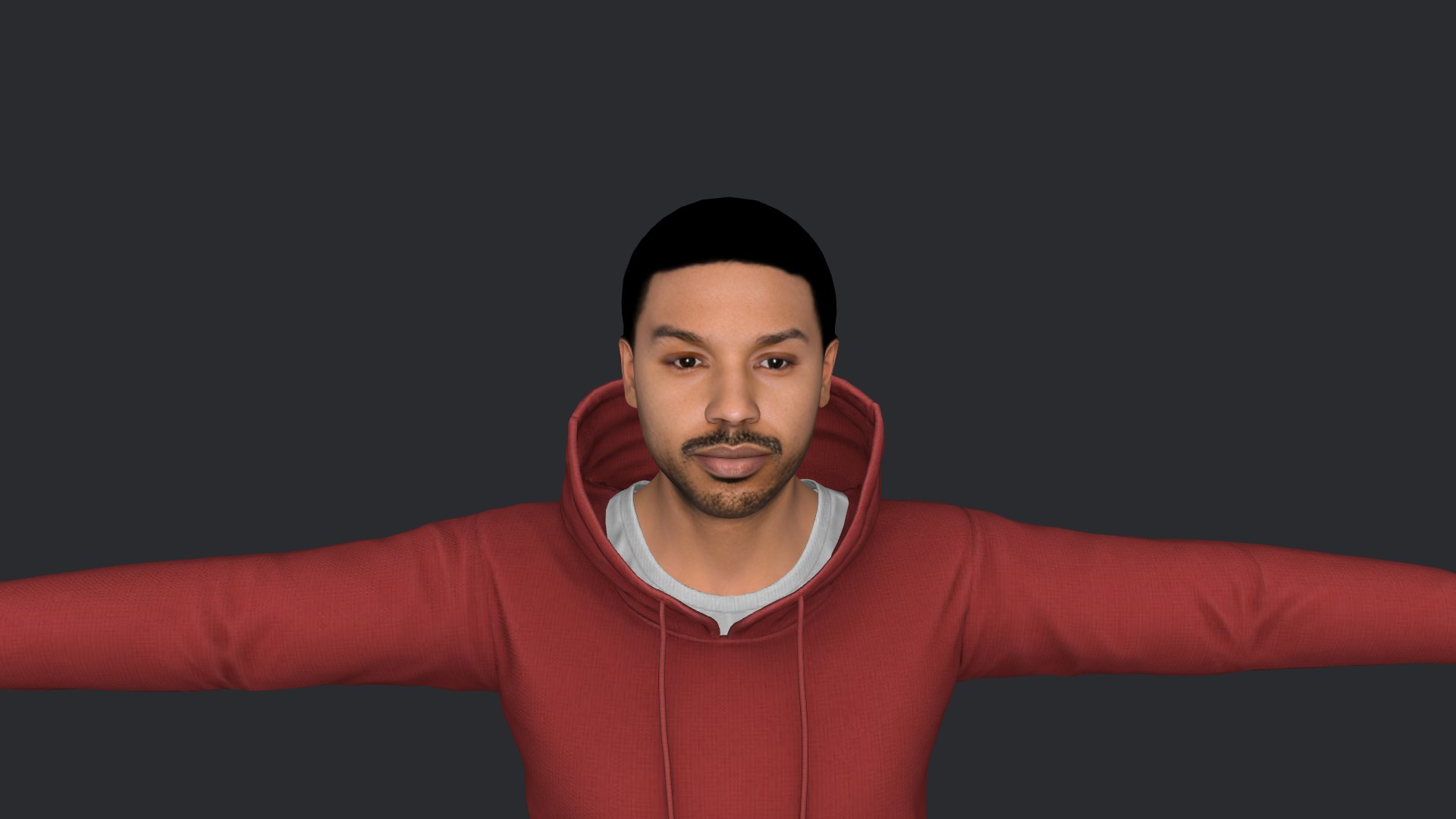 Michael B Jordan Hyper Realistic Full Body Fully Rigged 3D Character 3D ...