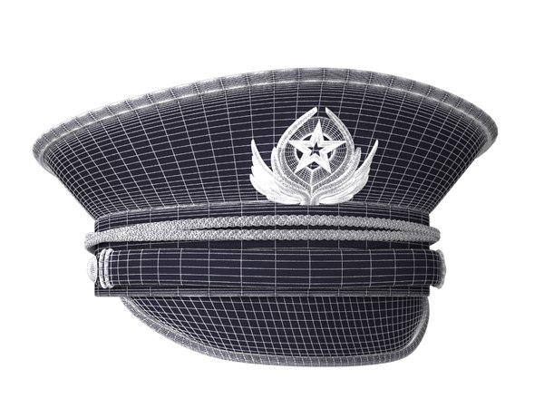 army cap 3d max