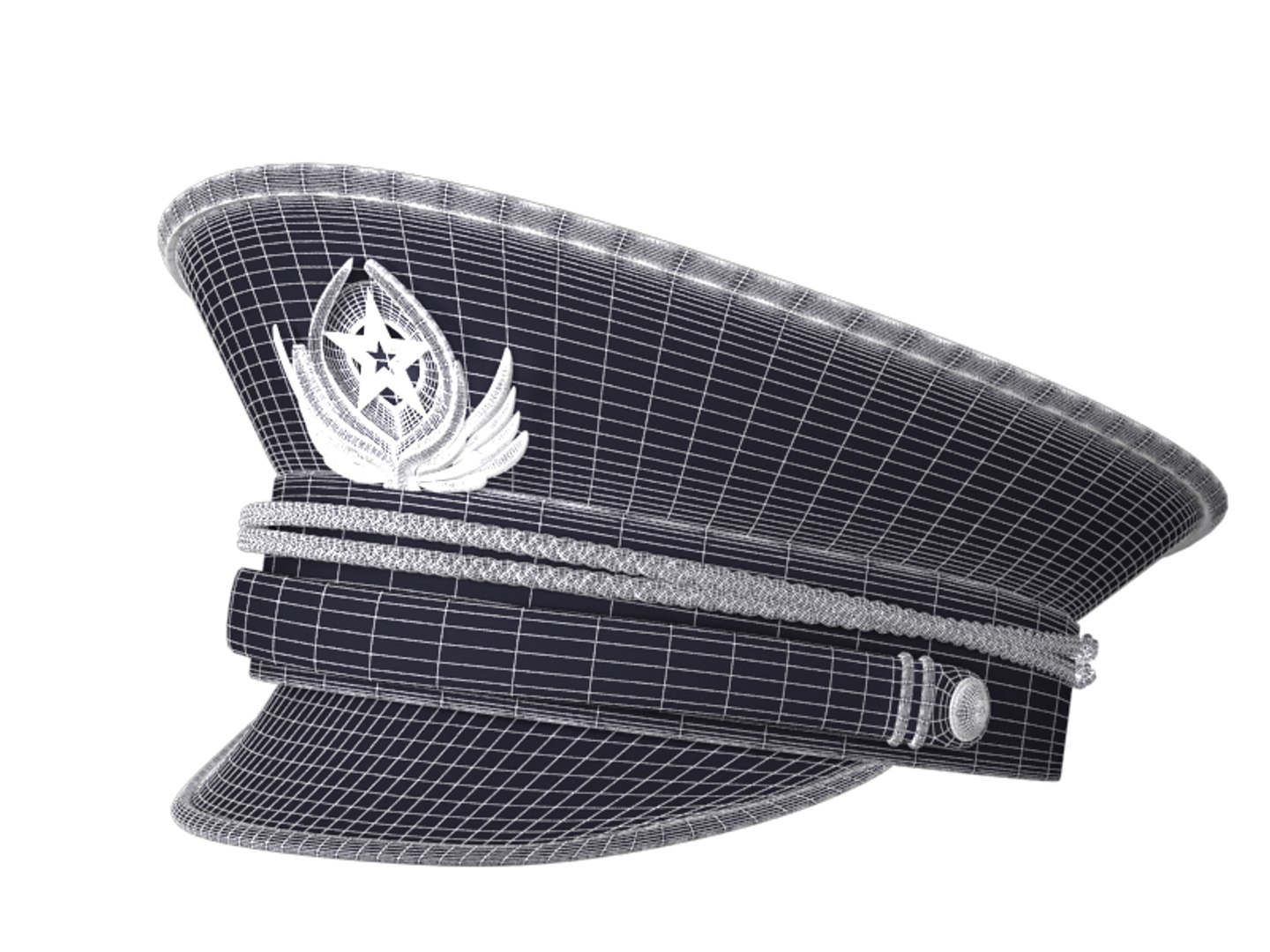 army cap 3d max