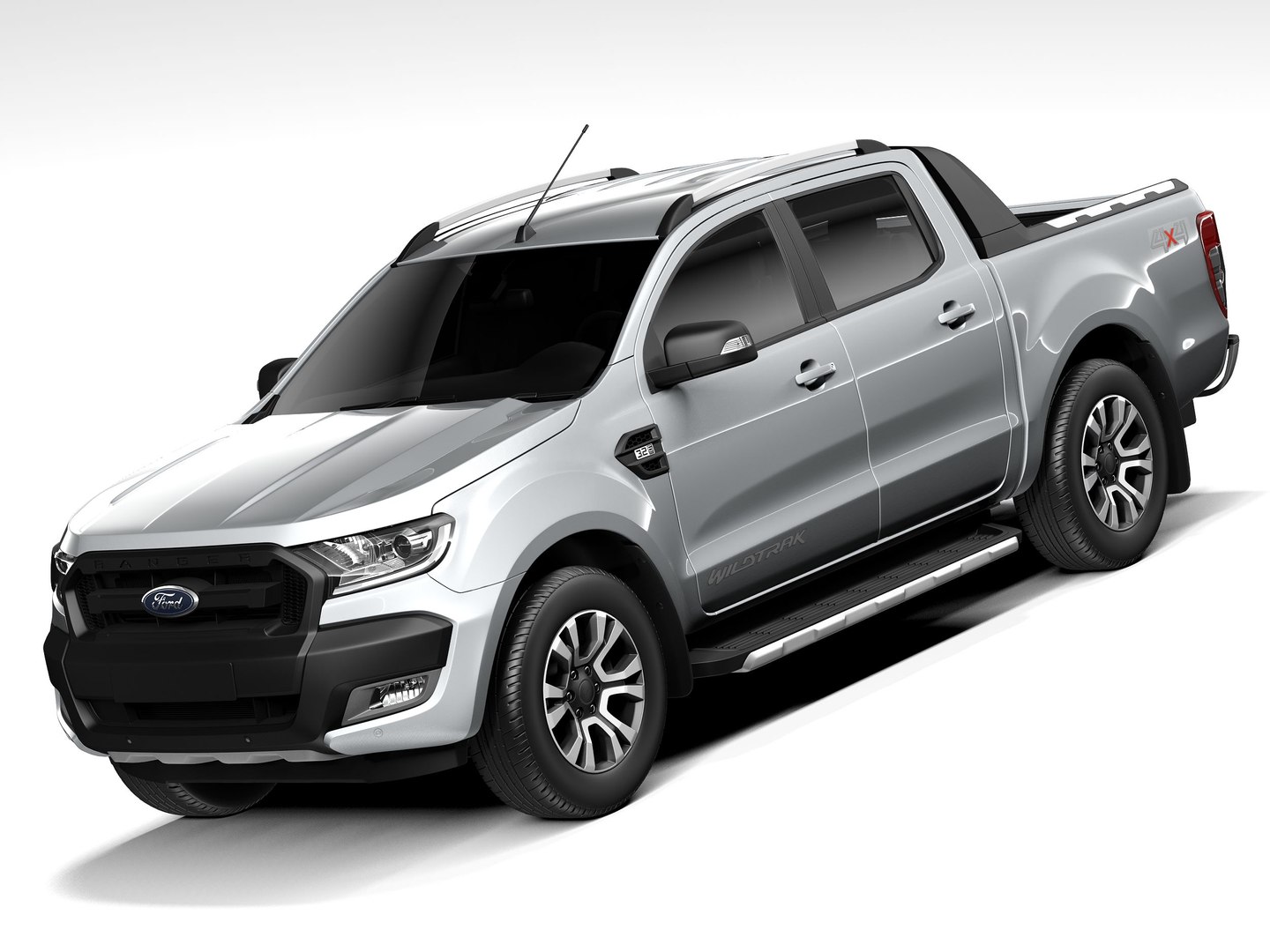 3D Ford Ranger Wildtrak 2017 - TurboSquid 2224226