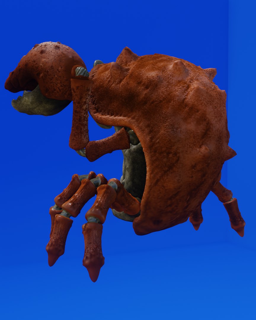 STL METAL SLUG CRAB SUPPORT - HUGE KONG CRABS - OHUMEIN CONGA 3D Model - TurboSquid 2221200