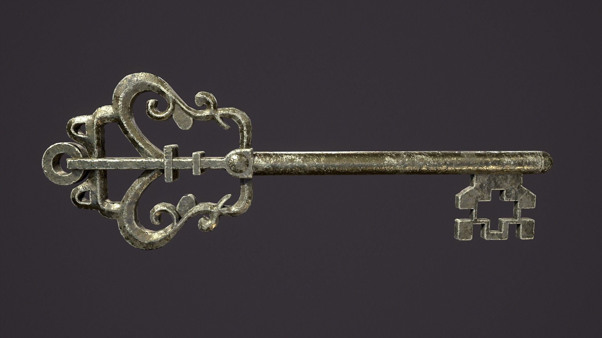 3D Medieval Skeleton Key 2 - TurboSquid 1745337