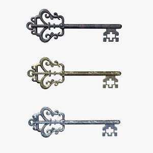 modelo 3d Paquete de llaves maestras medievales - TurboSquid 1758773