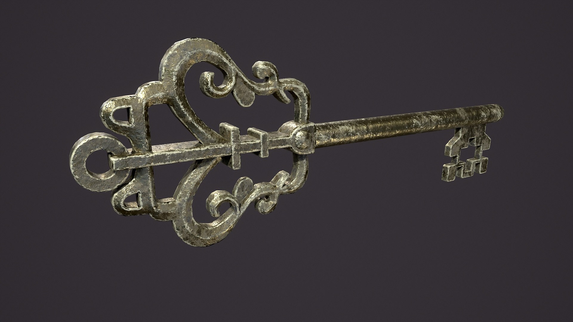 3D Medieval Skeleton Key 2 - TurboSquid 1745337