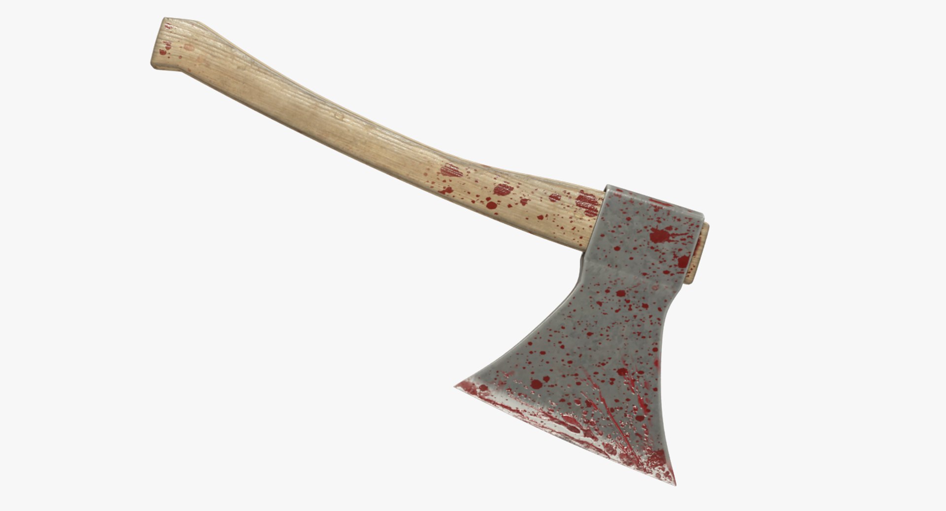 3D Bloody Axe Blood - TurboSquid 1210809