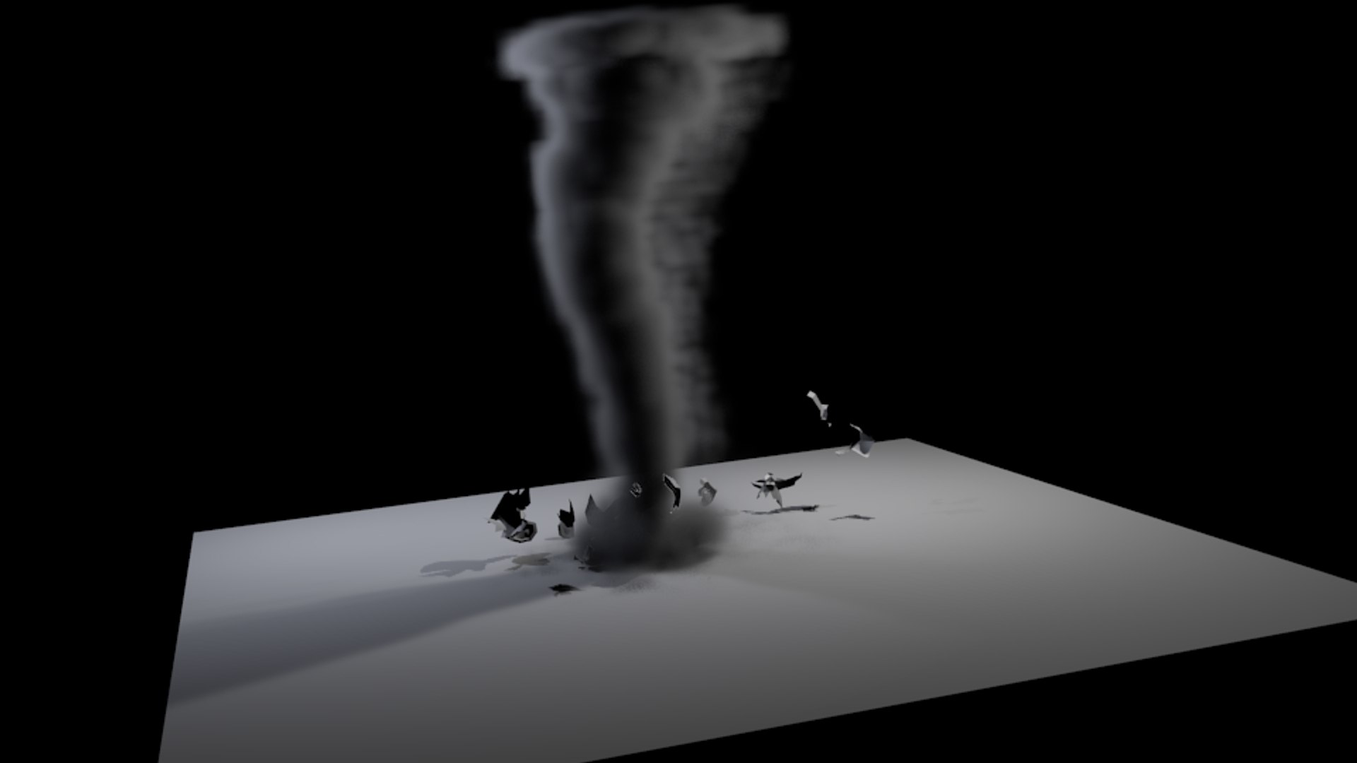 Free Second Tornado 3d Model