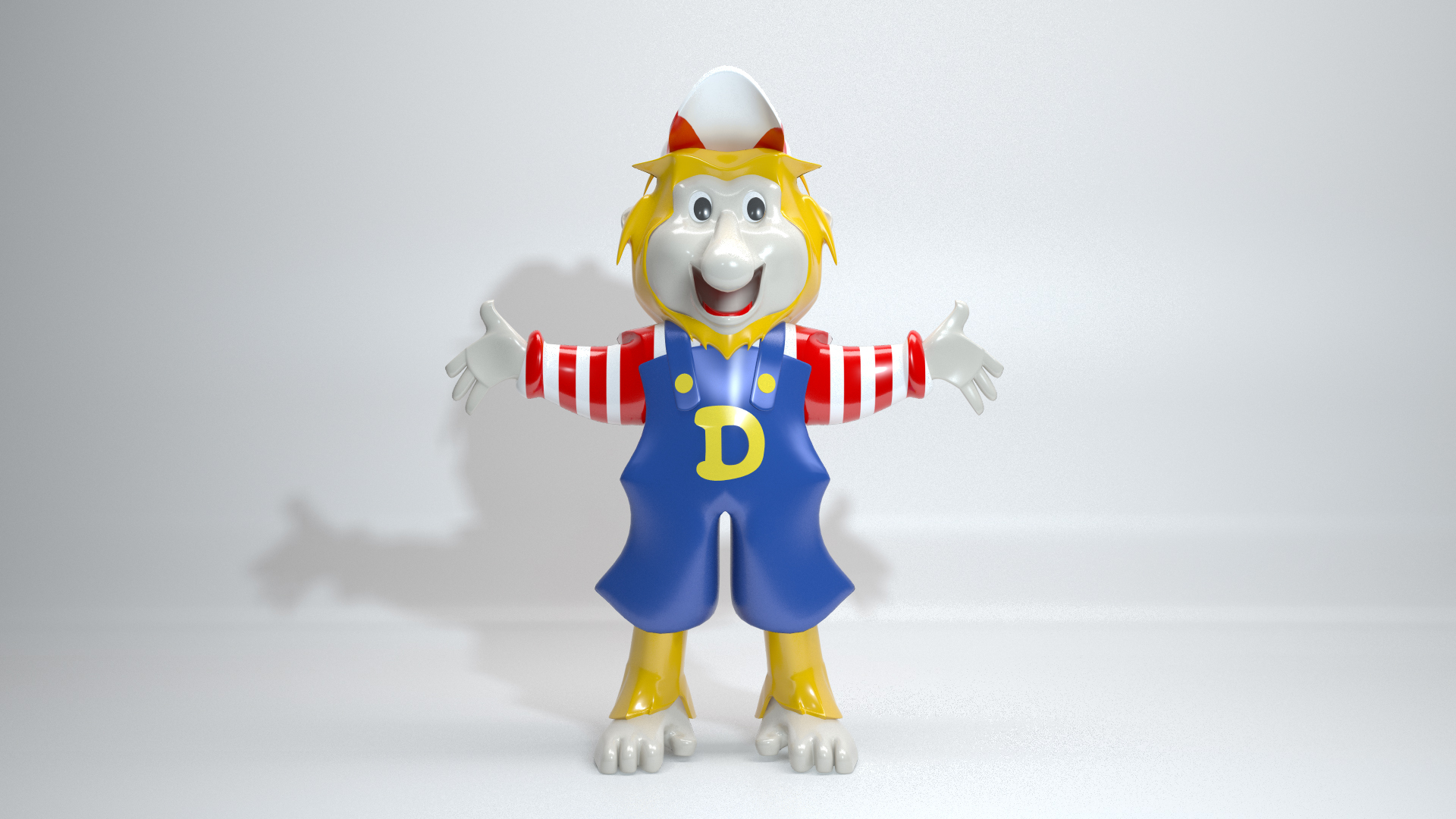 3D Mascot Monkey Model - TurboSquid 1860203