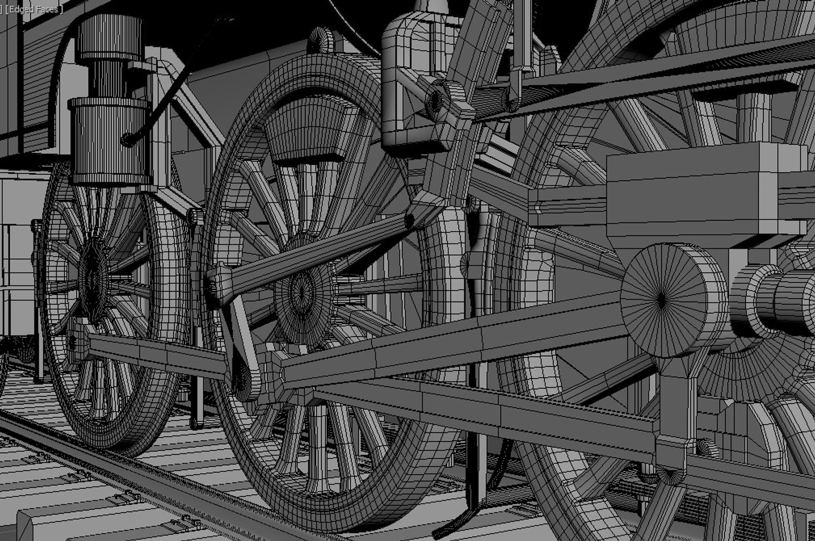 Train Signpost Station Low-poly 3D Model - TurboSquid 1594974