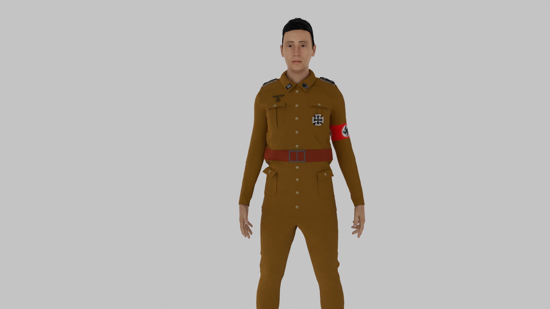 3D GERMAN SS OFFICER Model - TurboSquid 1971515