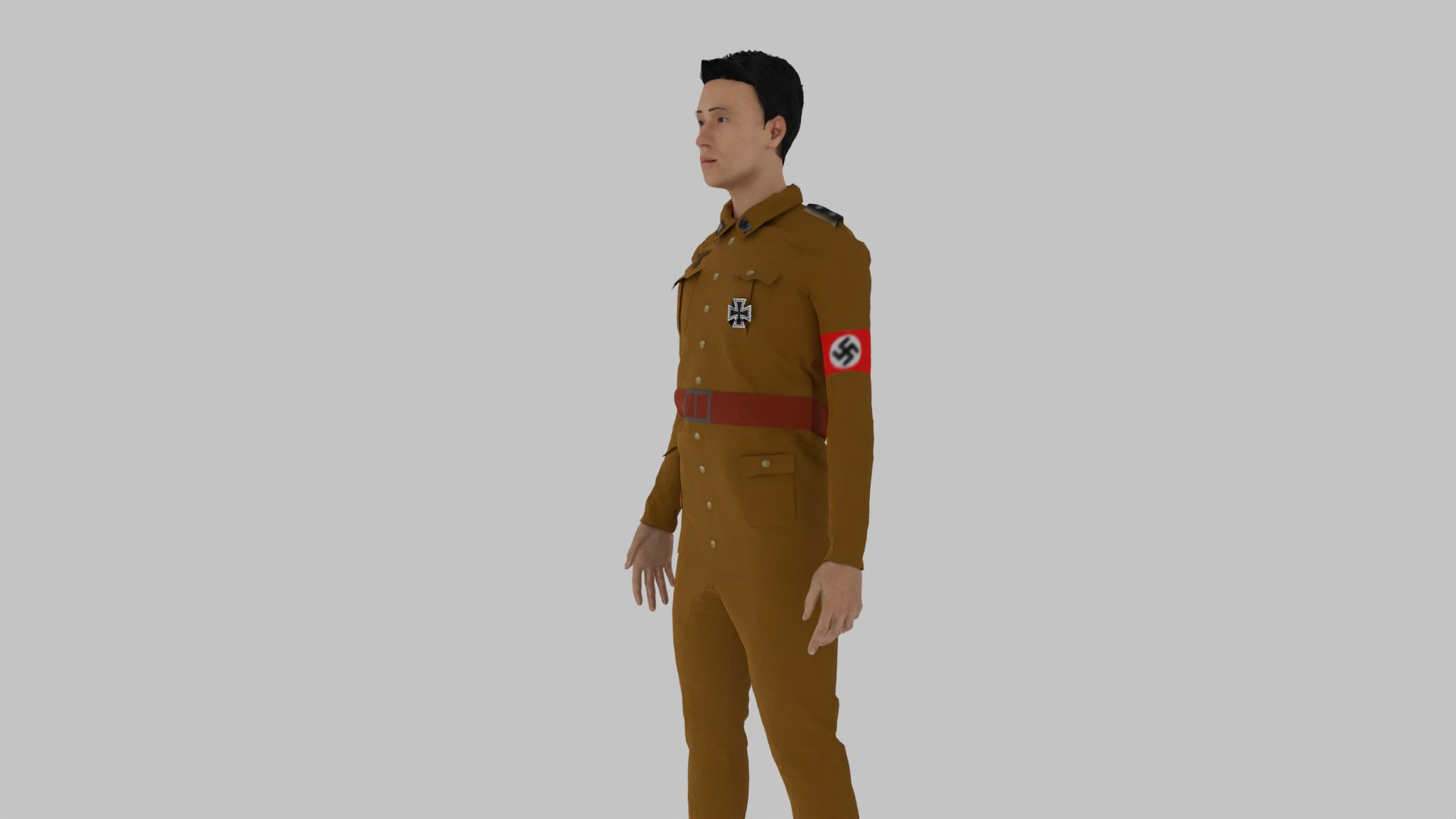 3D GERMAN SS OFFICER Model - TurboSquid 1971515