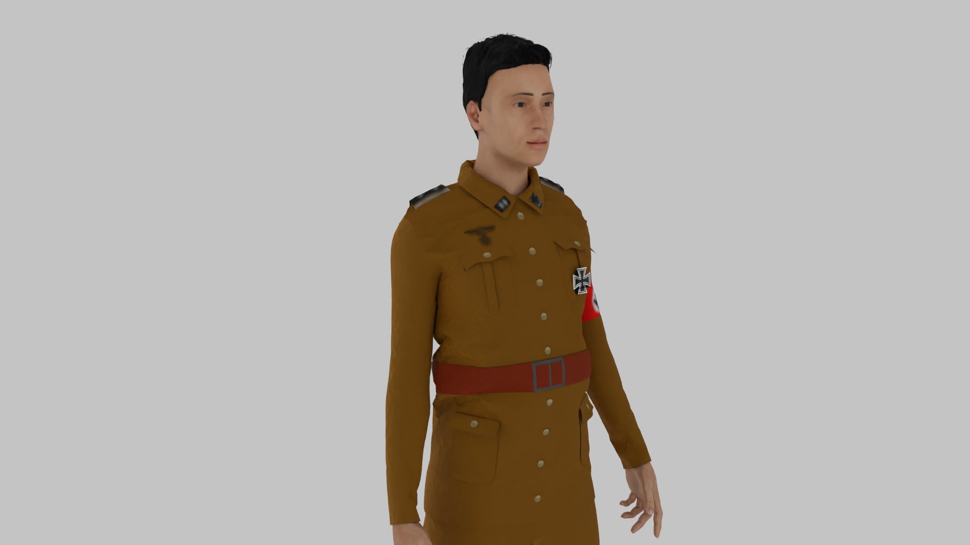 3D GERMAN SS OFFICER Model - TurboSquid 1971515