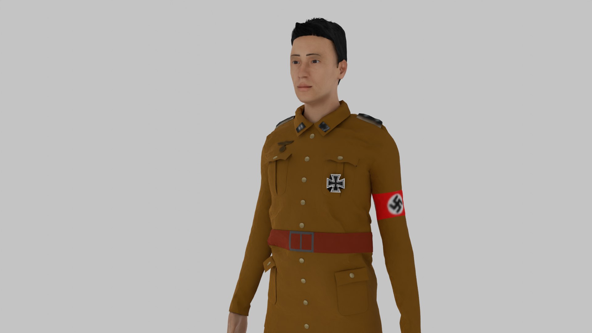 3D GERMAN SS OFFICER Model - TurboSquid 1971515
