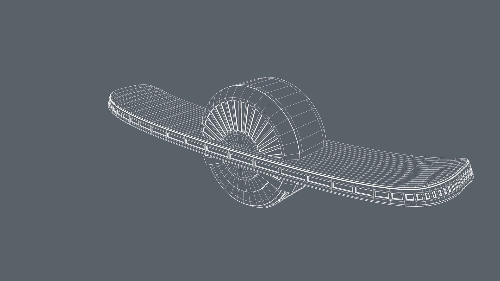 Hoverboard 3D - TurboSquid 2339945