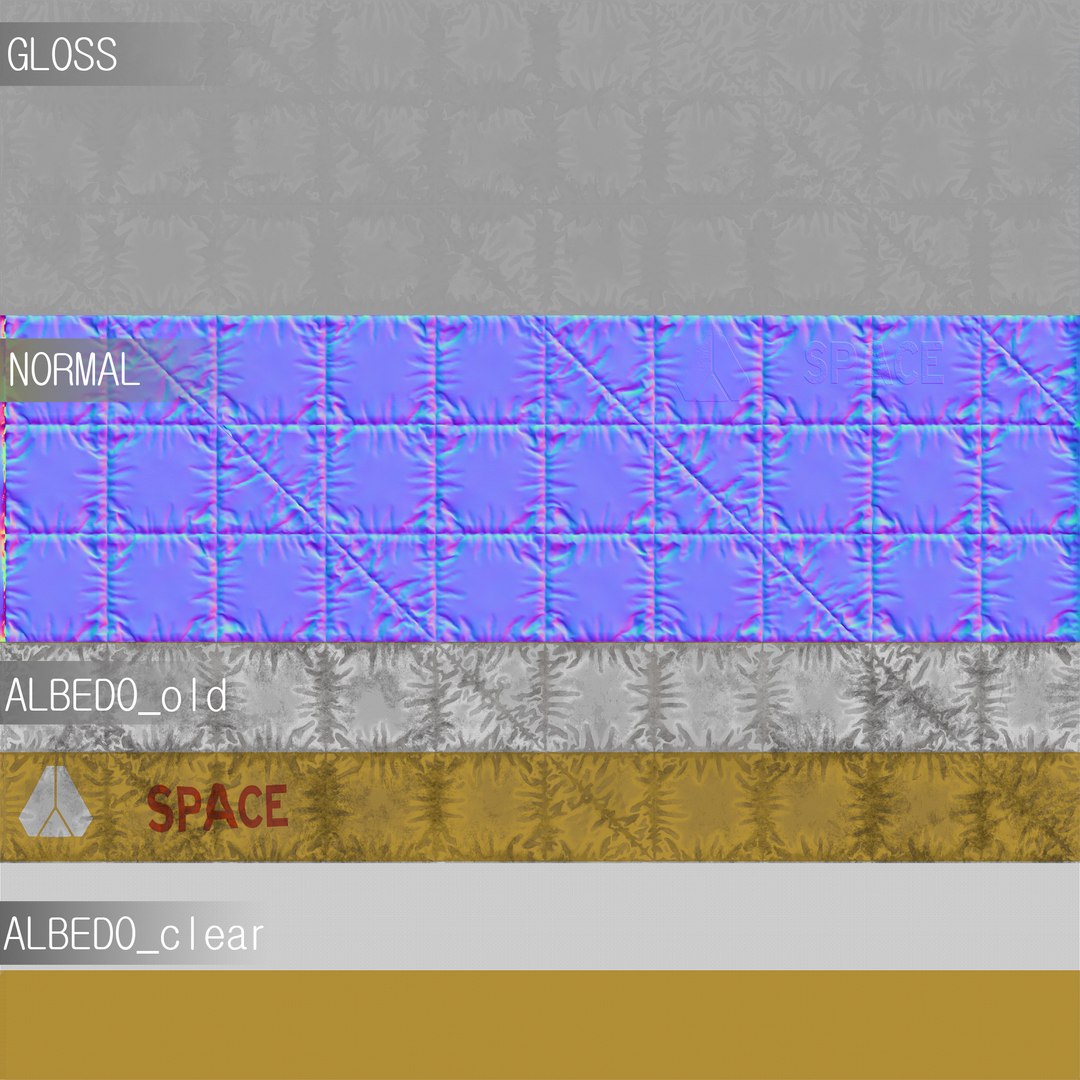 3D Spaceship Hull Padding - TurboSquid 1383632