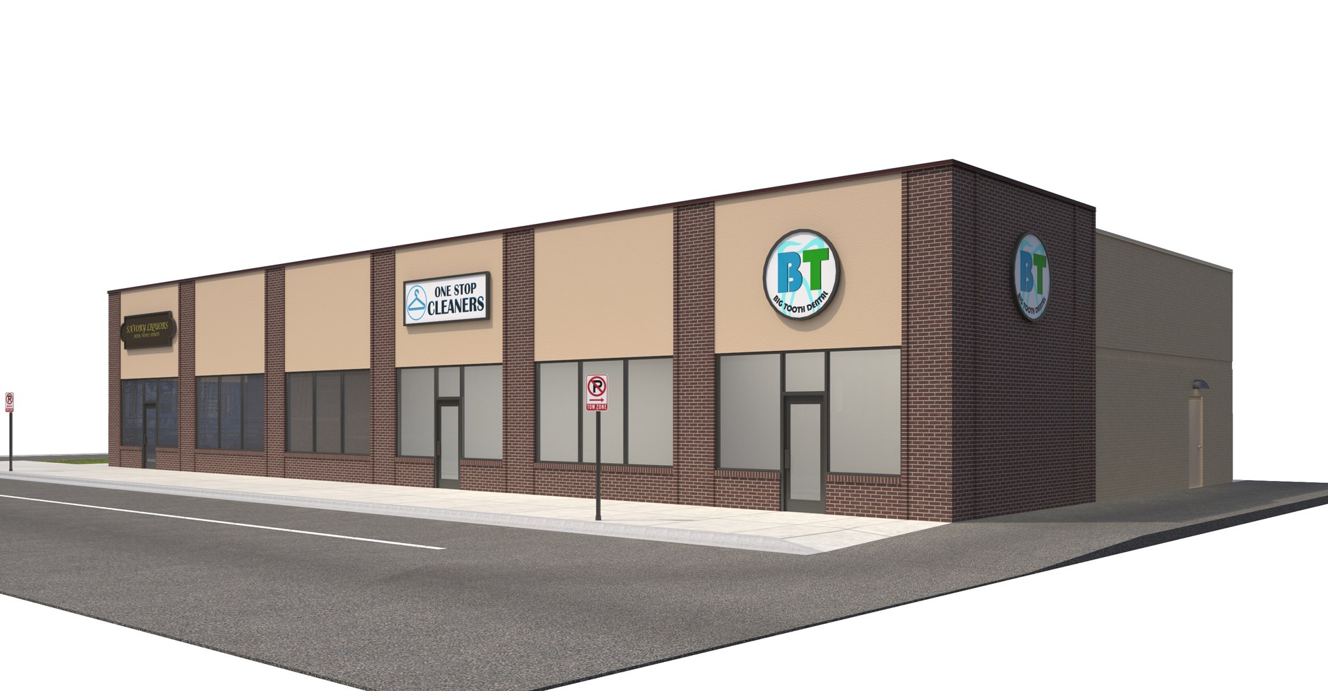 Store retailer mall 3D model - TurboSquid 1649913
