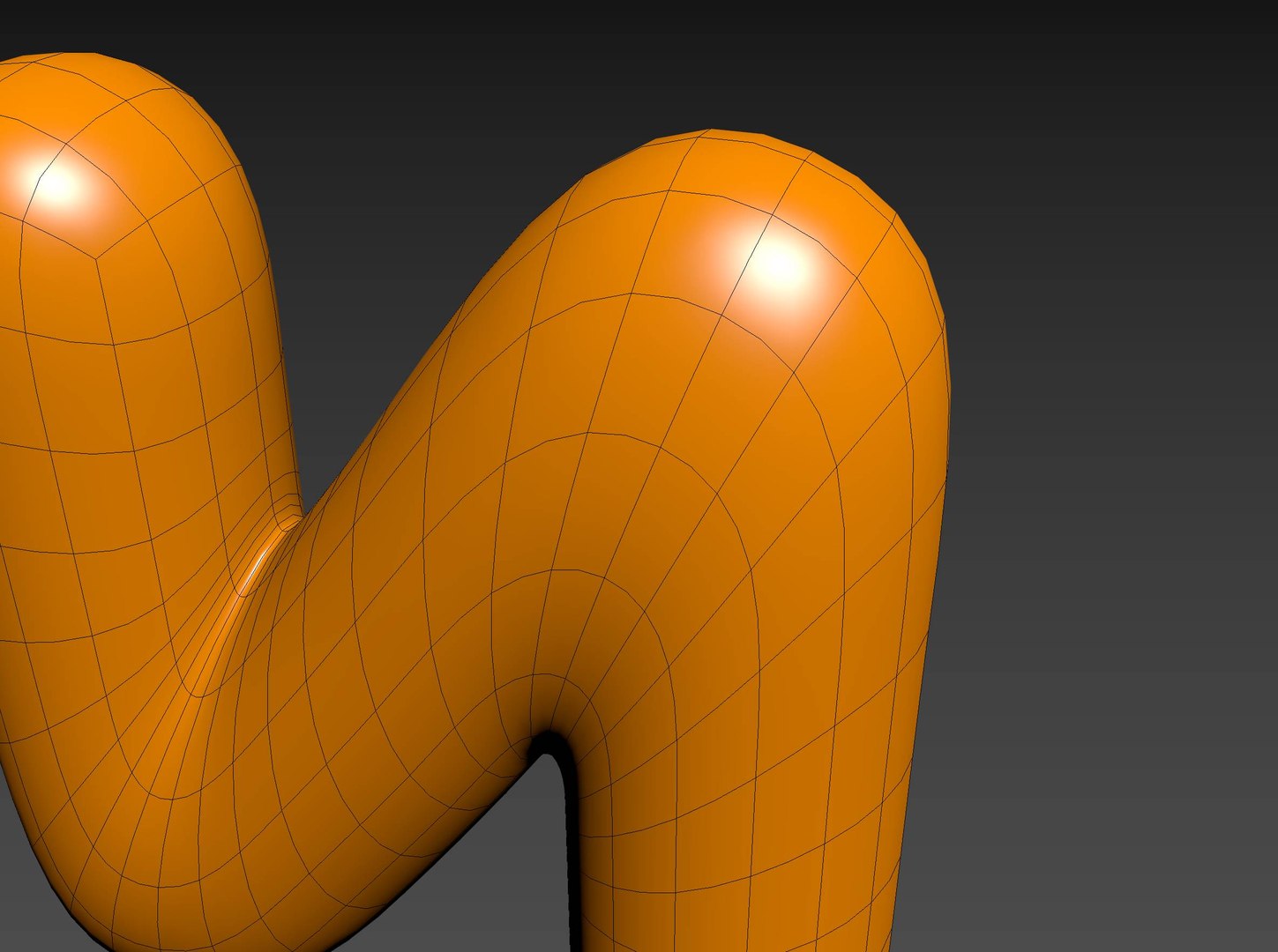 3D N Alphabet - TurboSquid 2304450