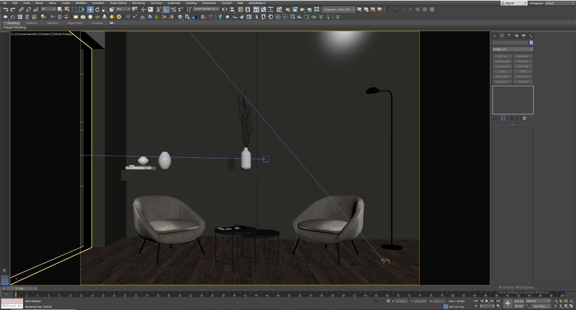 Interior Simple Scene 25 3D - TurboSquid 2151596