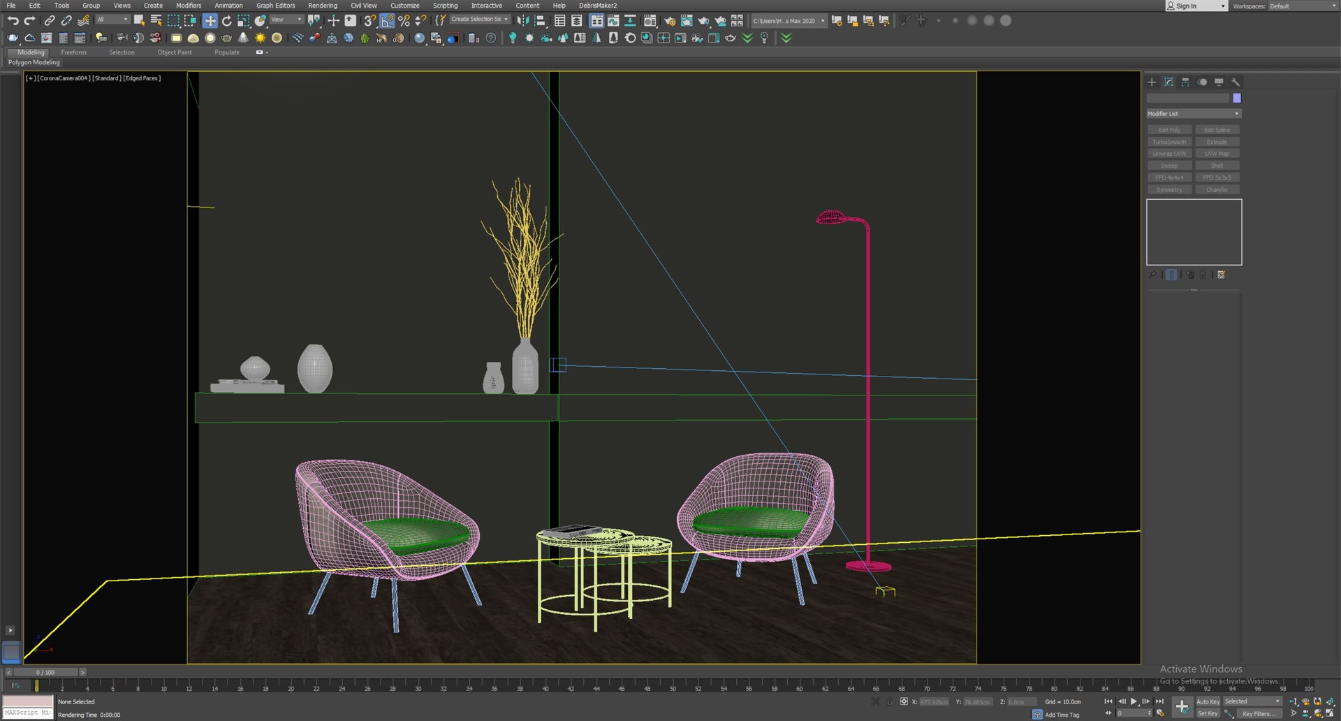Interior Simple Scene 25 3D - TurboSquid 2151596