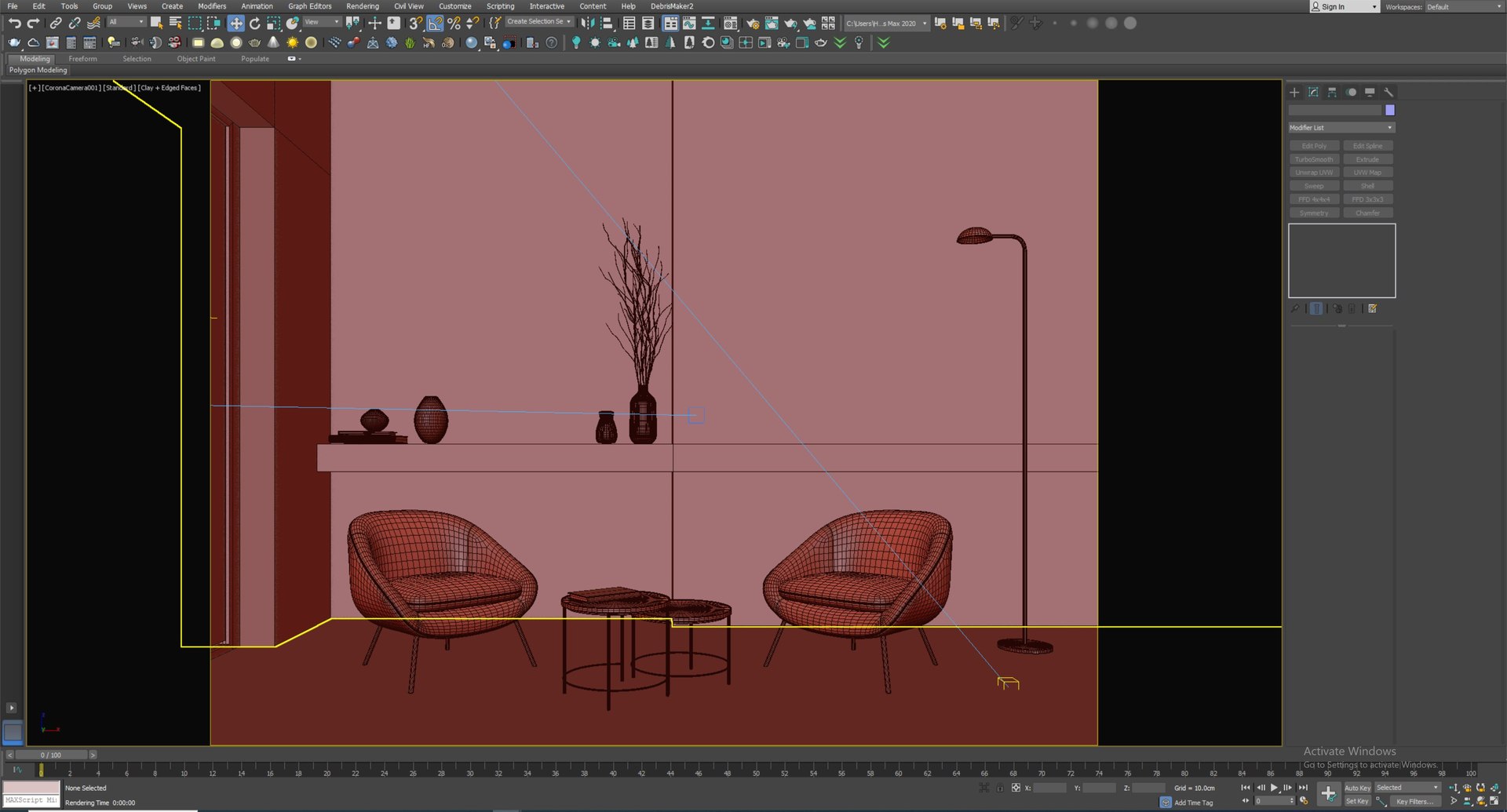 Interior Simple Scene 25 3D - TurboSquid 2151596