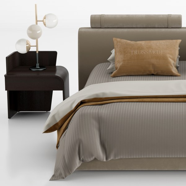 3D trussardi liam beds model | 1142838 | TurboSquid