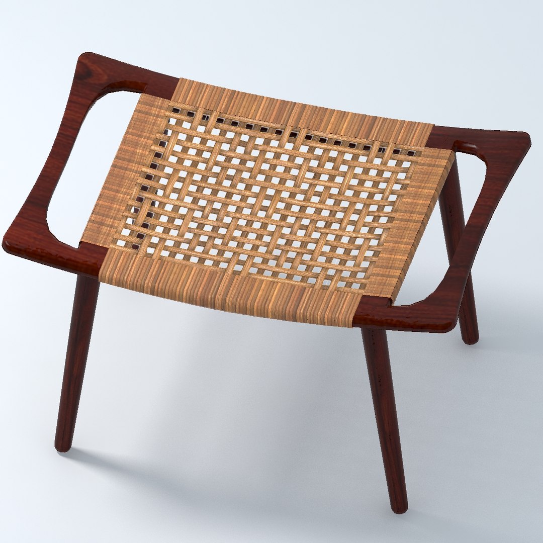 Modern Design Bench Rattan Model - TurboSquid 1166392