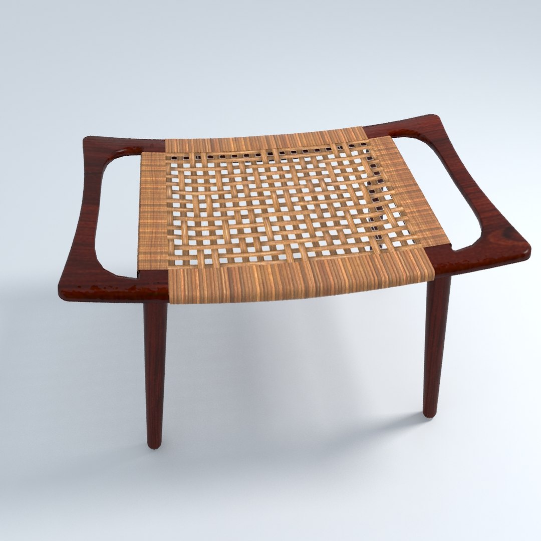 Modern Design Bench Rattan Model - TurboSquid 1166392