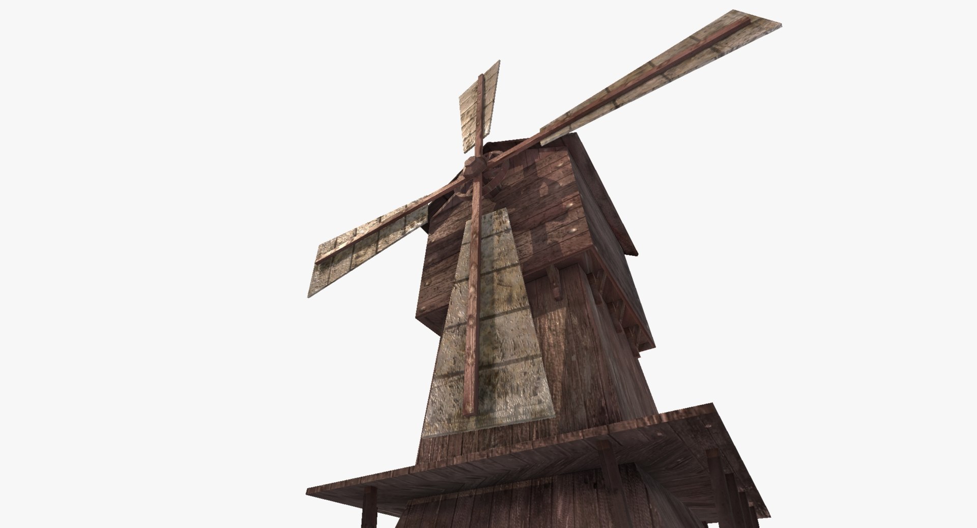 3d Model Windmill Simple