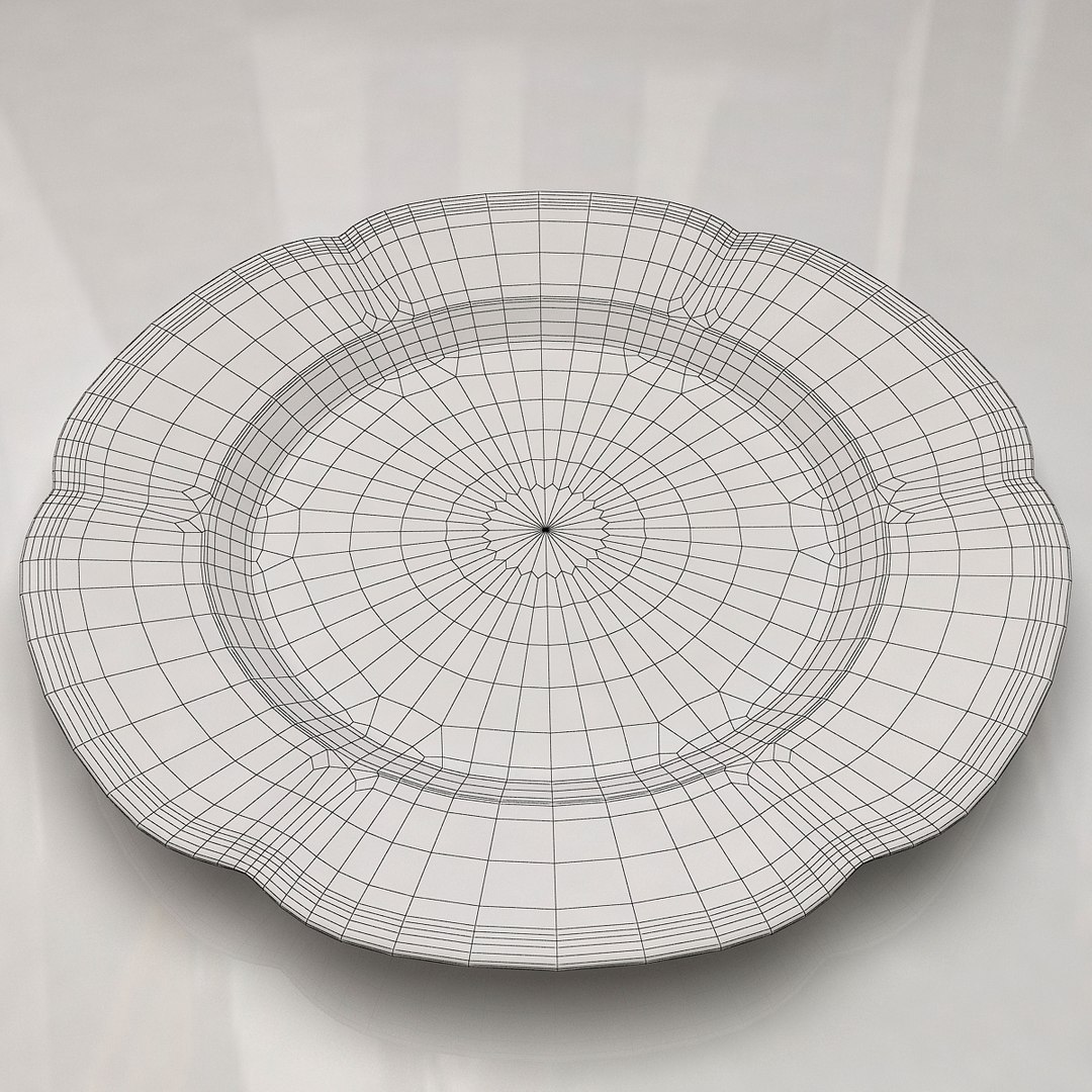 3d Plates 1 Model
