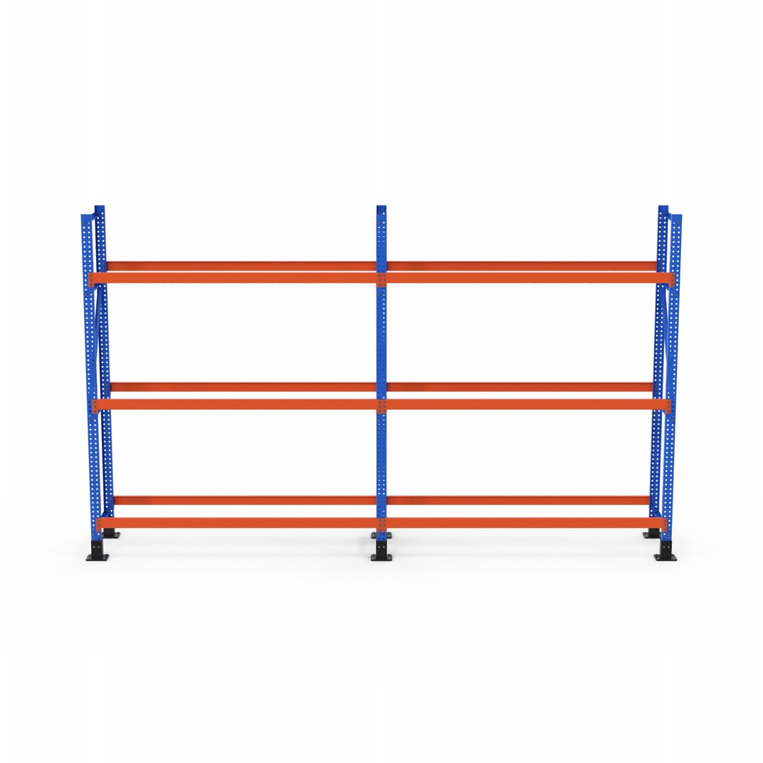 3D Metal Shelf Pallet Rack - TurboSquid 2160150