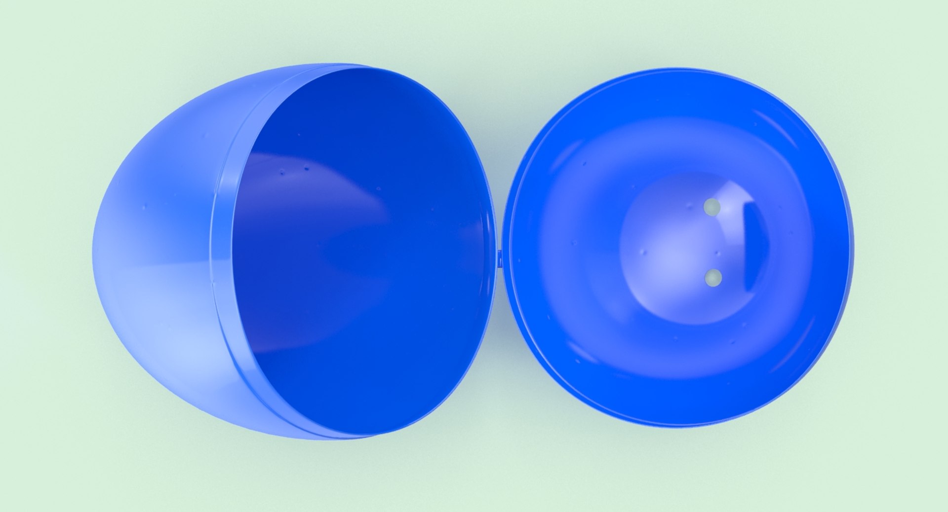 3d Plastic Easter Egg